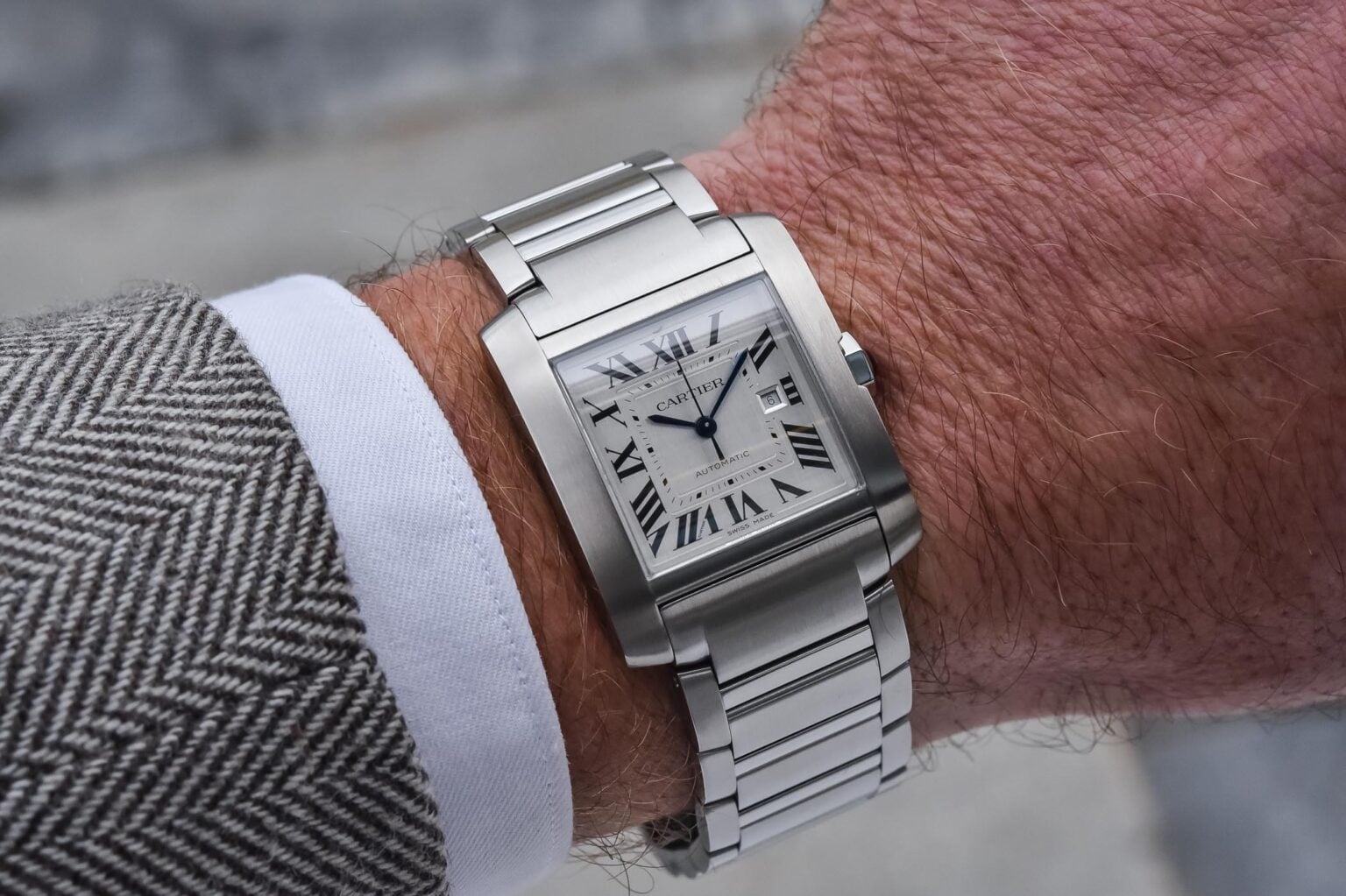 Hands-On With The Redesigned 2023 Cartier Tank Francaise