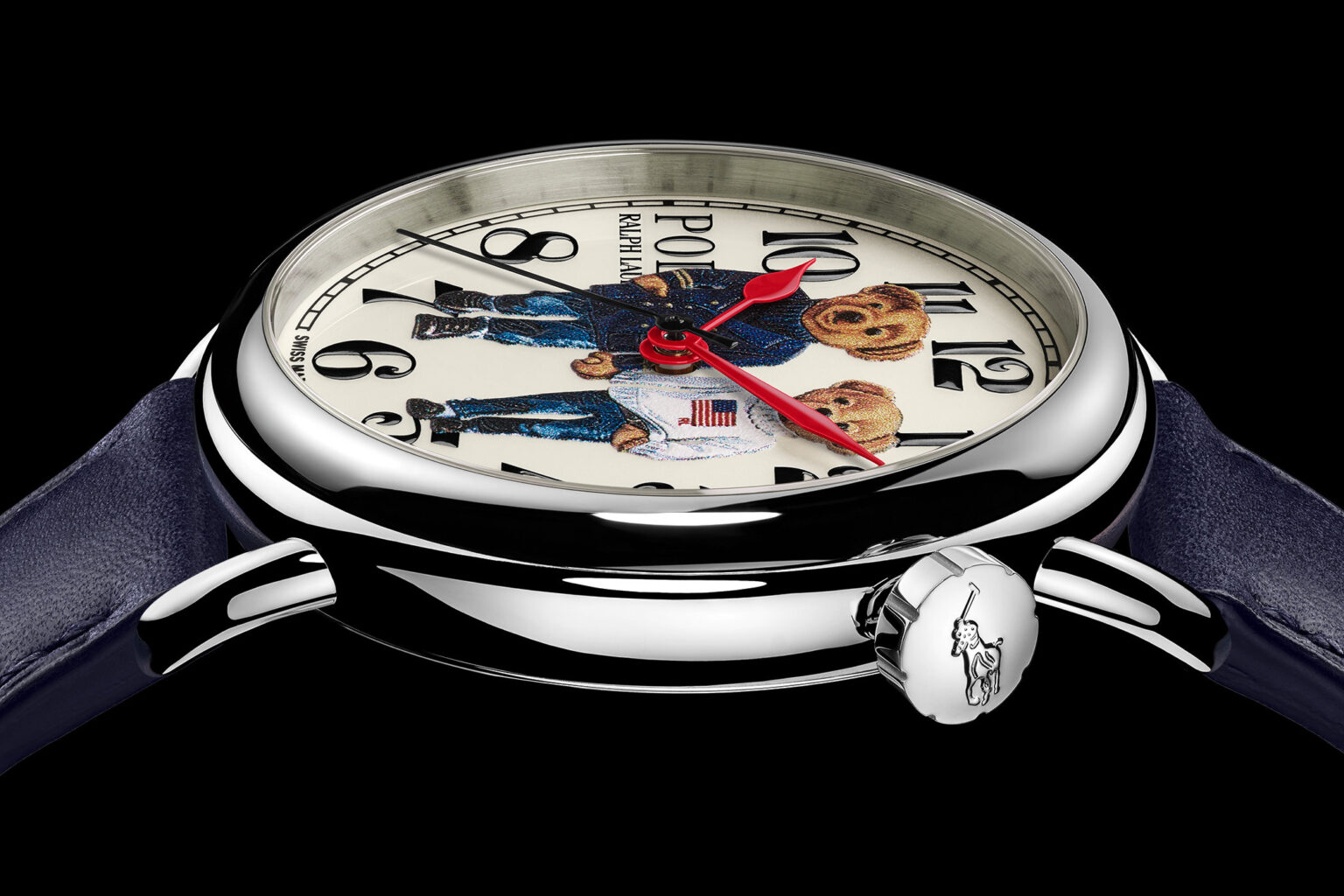 The Ralph Lauren Polo Bear Ralph & Ricky Bear Watch - Monochrome Watches
