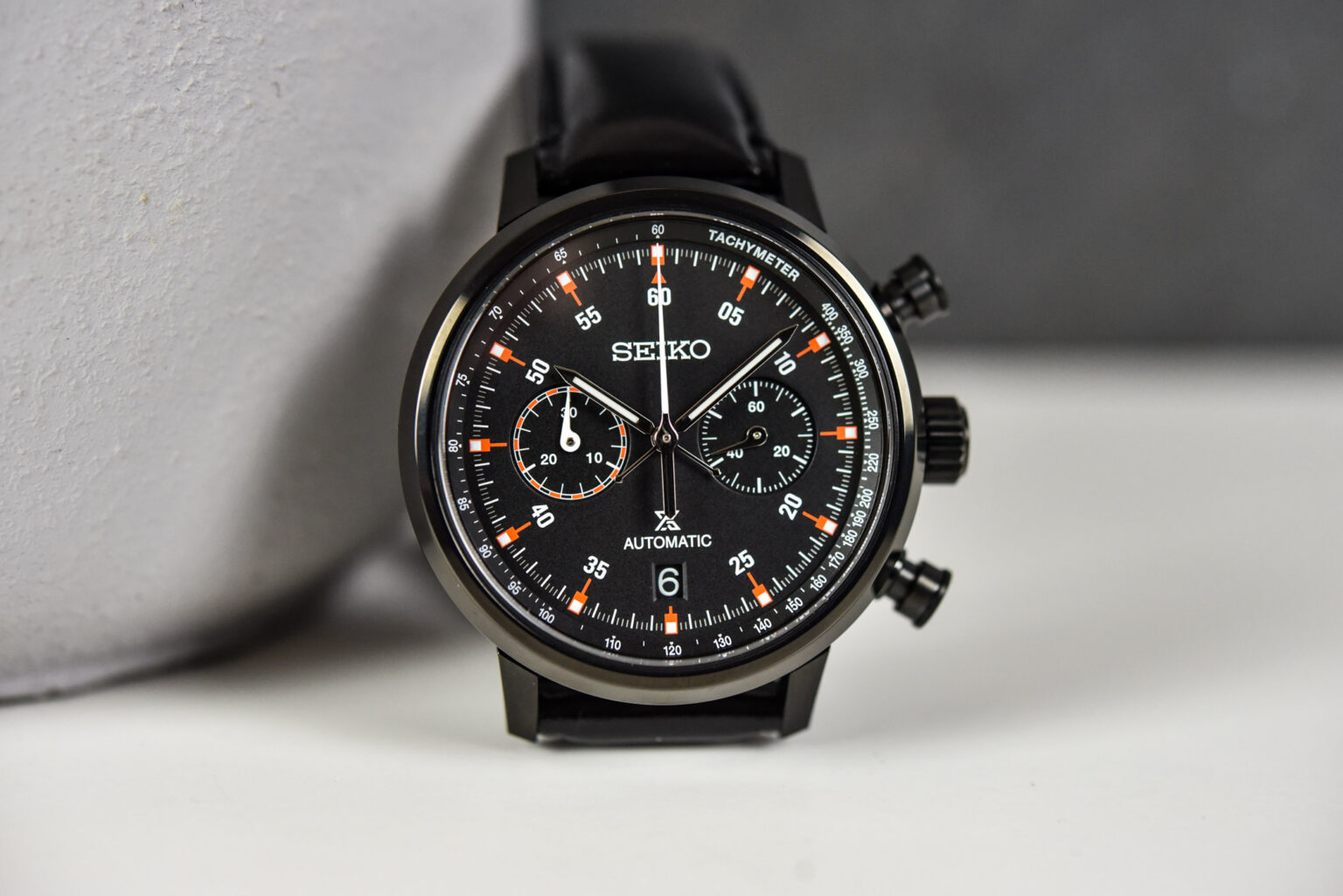 Hands-On - The Full-Black Seiko Prospex Speedtimer LE SRQ045