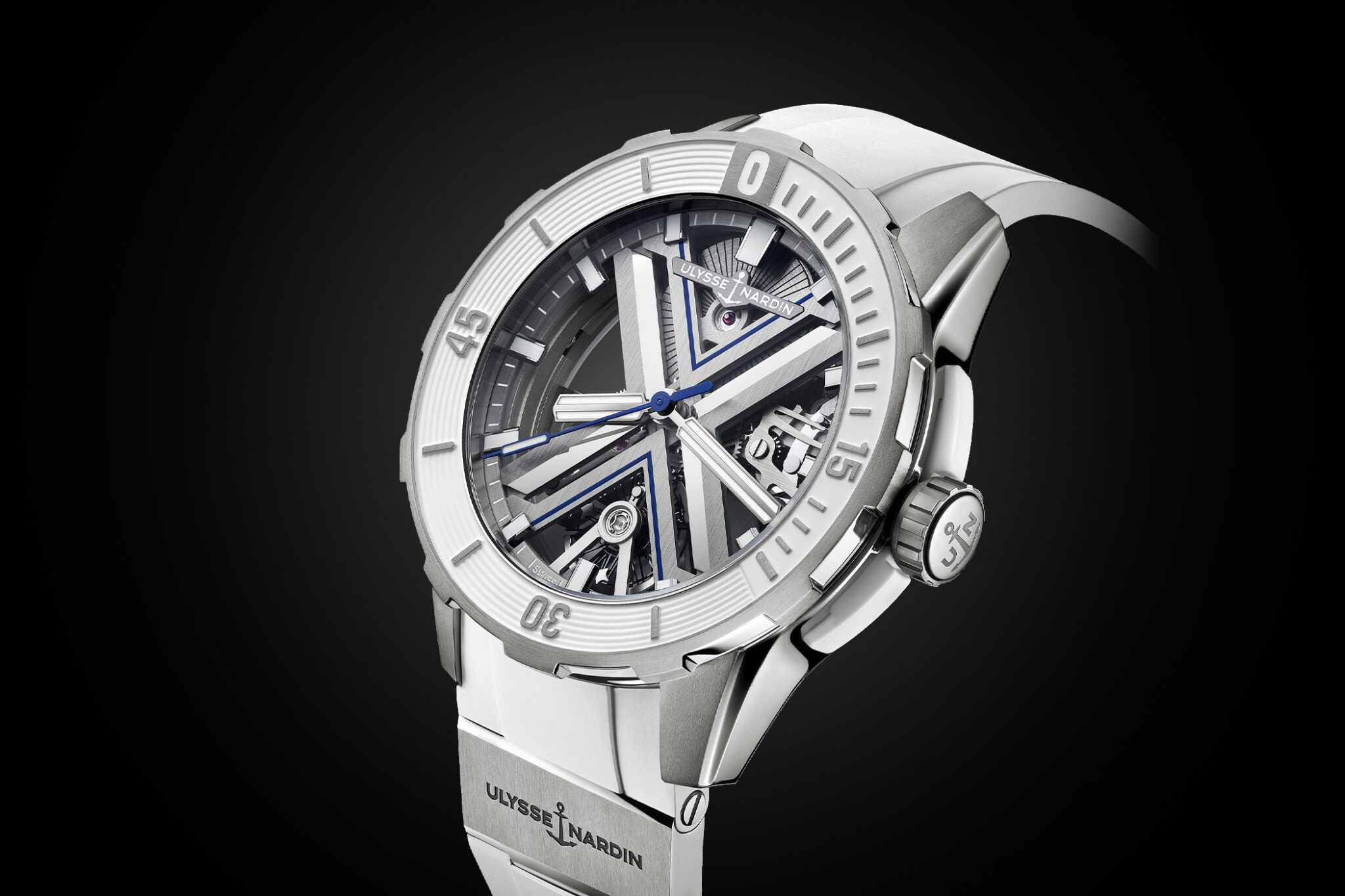 Introducing the New Ulysse Nardin Diver X Skeleton White
