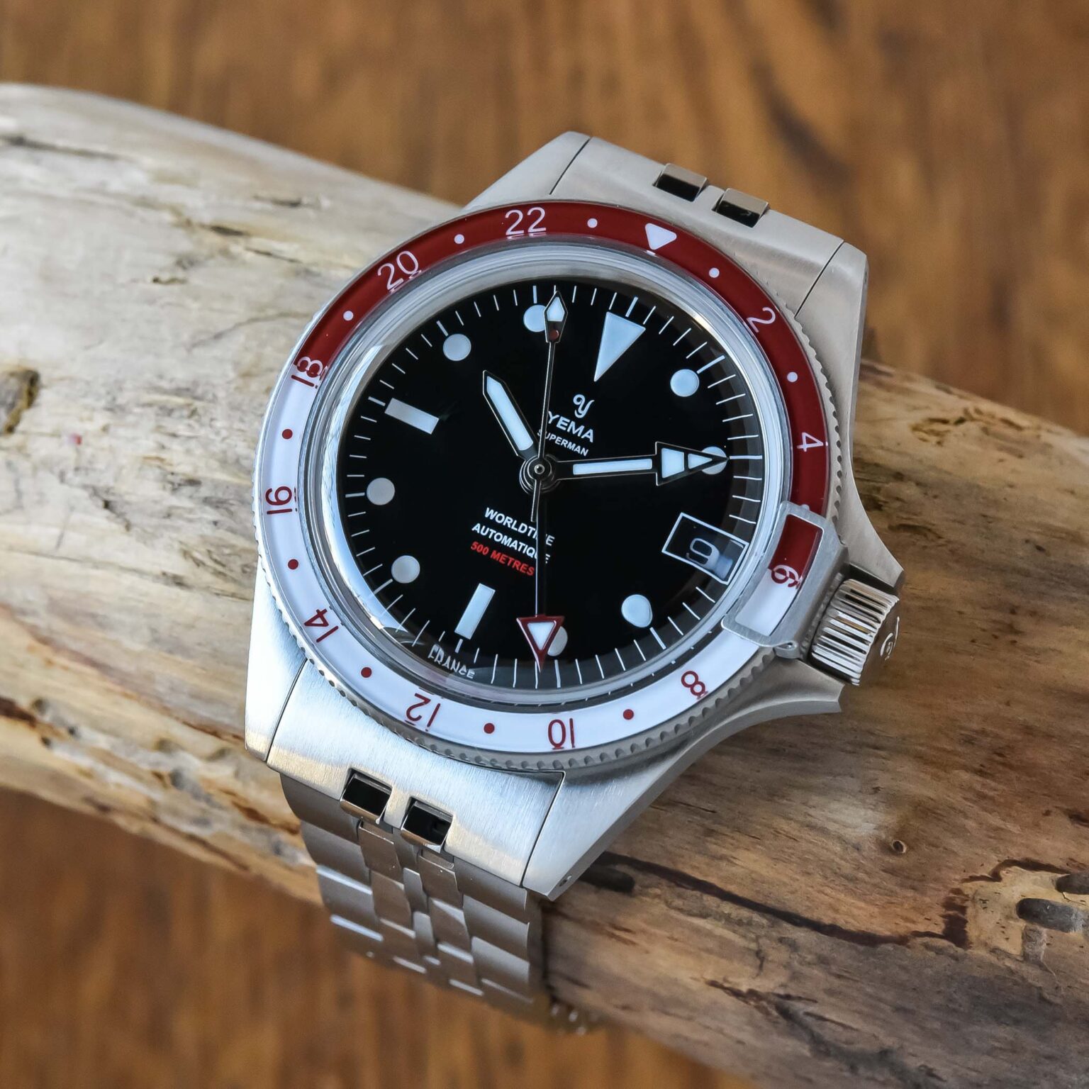 Hands-On With The Latest Editions Of The Yema Superman 500 GMT