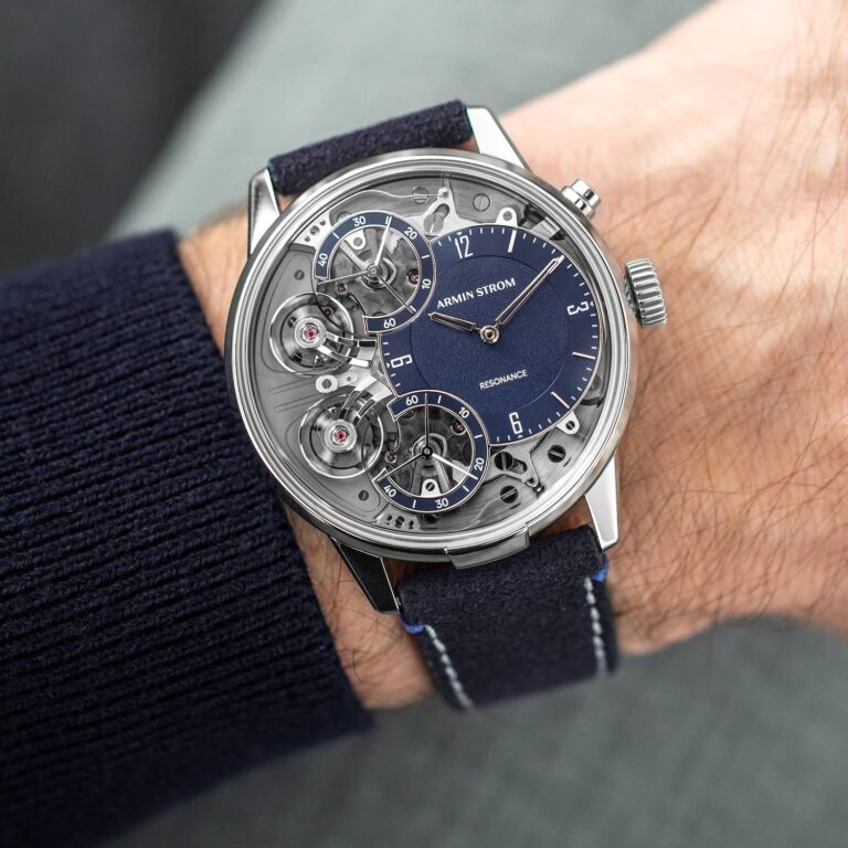 Introducing The New Armin Strom Mirrored Force Resonance Blue