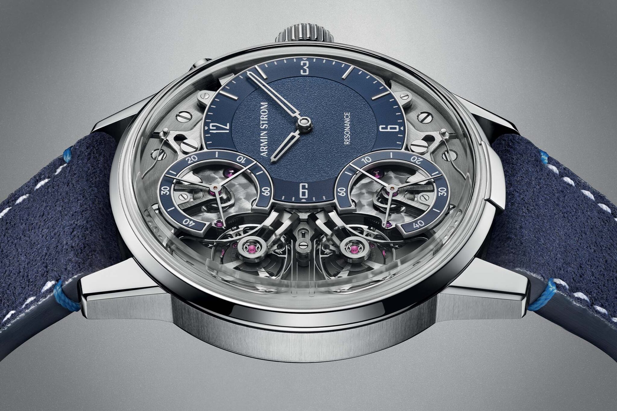 Introducing The New Armin Strom Mirrored Force Resonance Blue