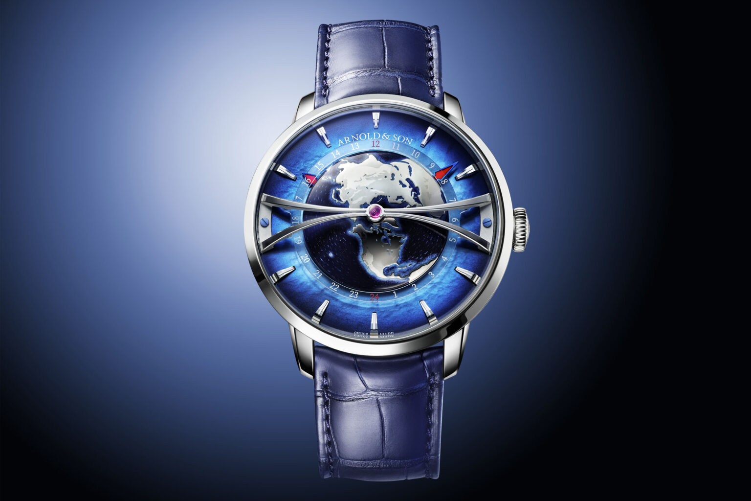 Introducing The Arnold & Son Globetrotter Platinum Limited Edition