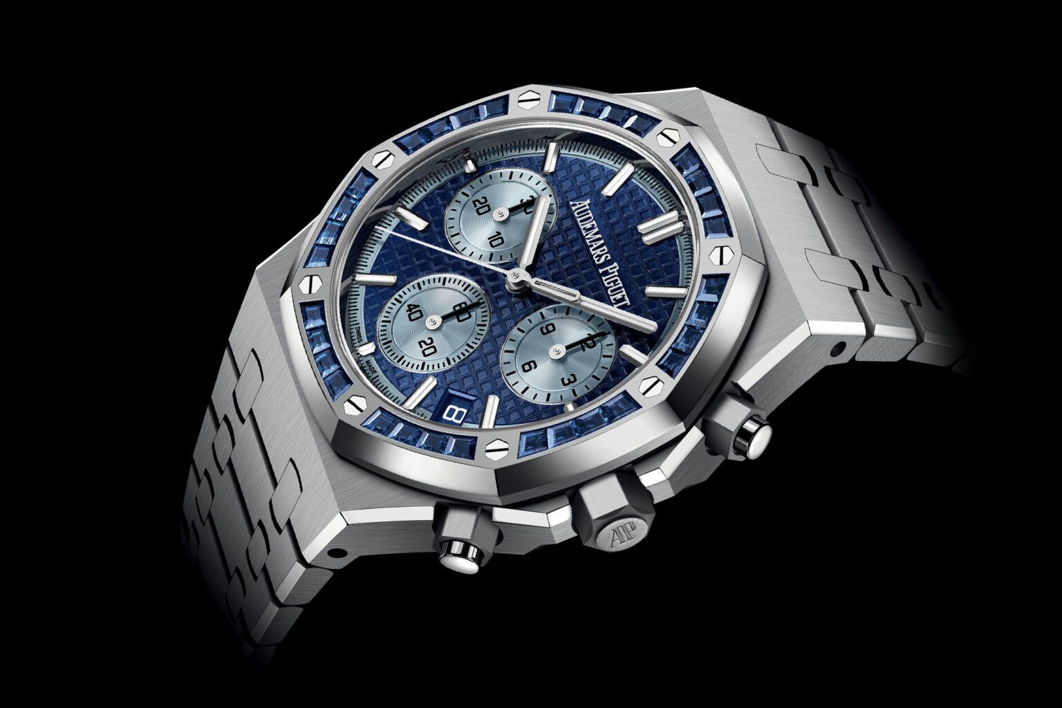 Introducing The Audemars Piguet Royal Oak Chronograph Baguette Sapphires