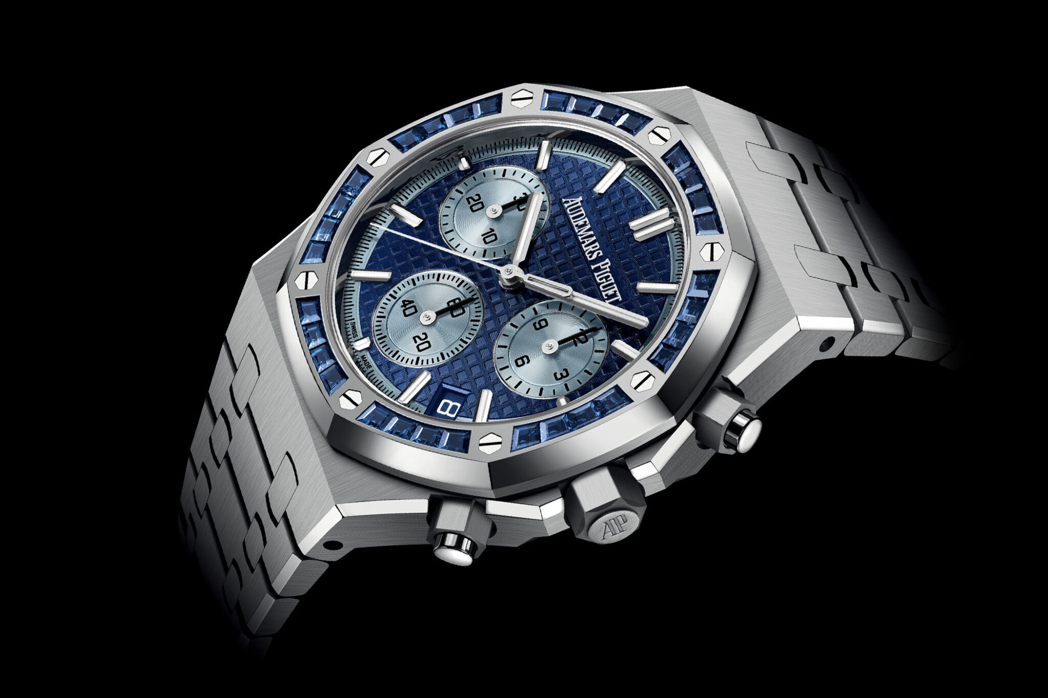 Introducing The Audemars Piguet Royal Oak Chronograph Baguette Sapphires