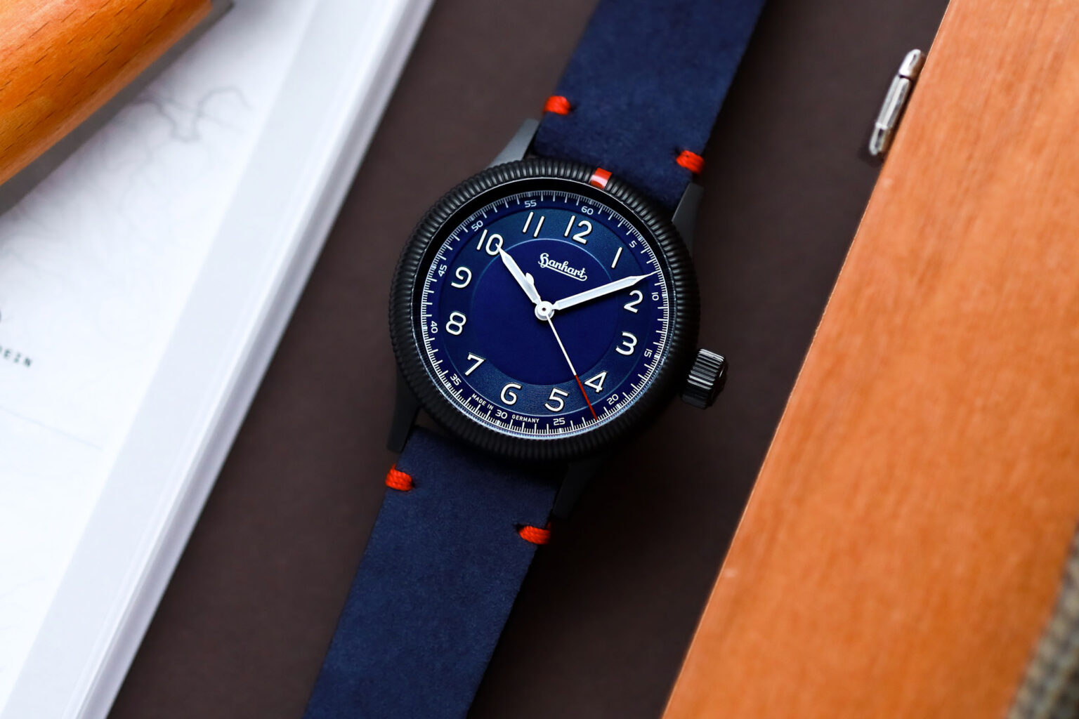 Introducing The Hanhart Pioneer Flieger One NightBlue Limited Edition