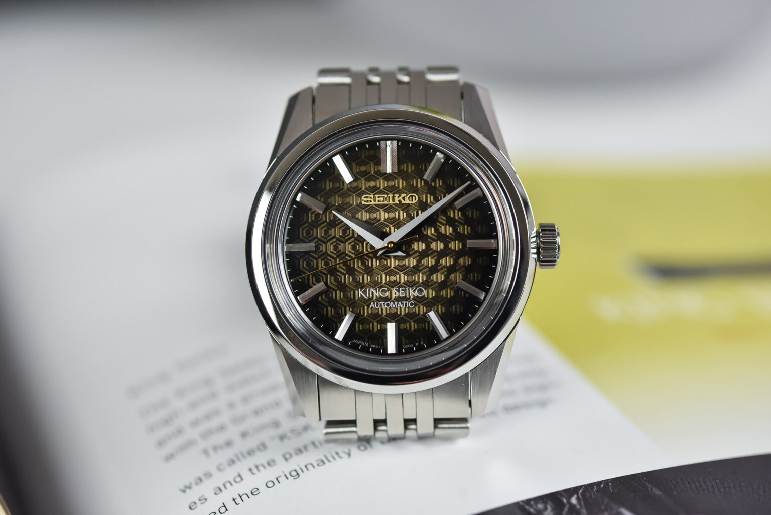 Hands-On With The New King Seiko SPB365 Kikkoumon Dial