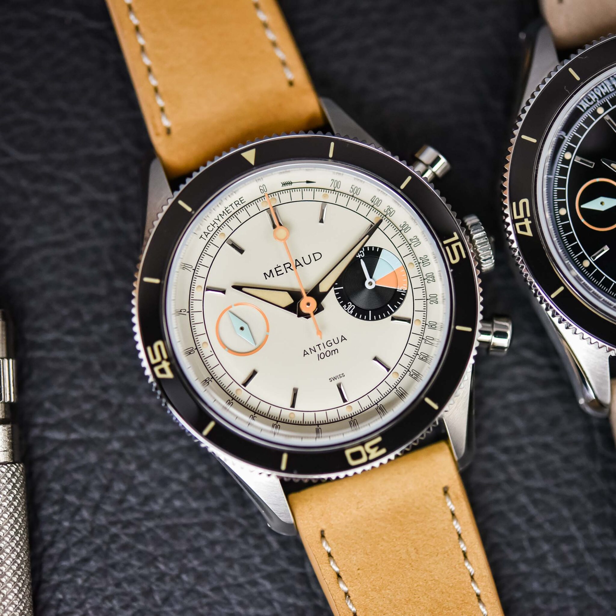 Hands-On With The Méraud Antigua Chronograph And Its NOS Landeron 248 ...