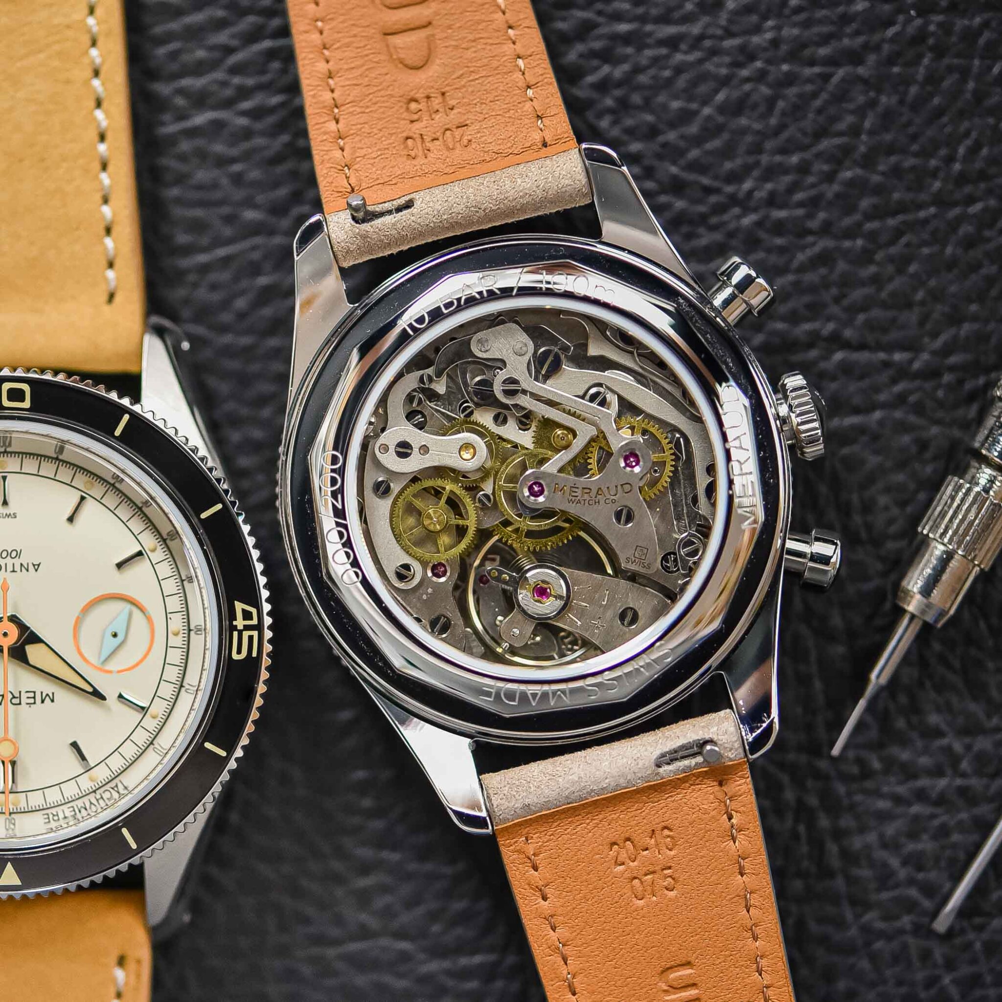 Hands-On With The Méraud Antigua Chronograph And Its NOS Landeron 248 ...