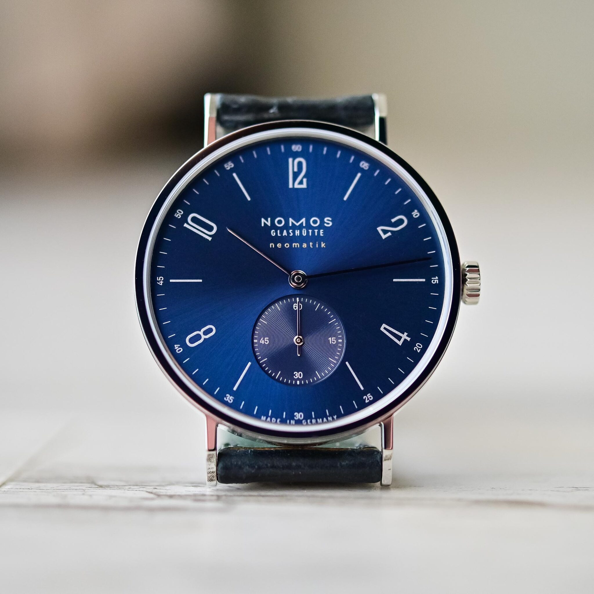 The New Nomos Tangente Neomatik Blue Gold (Live Pics & Video)