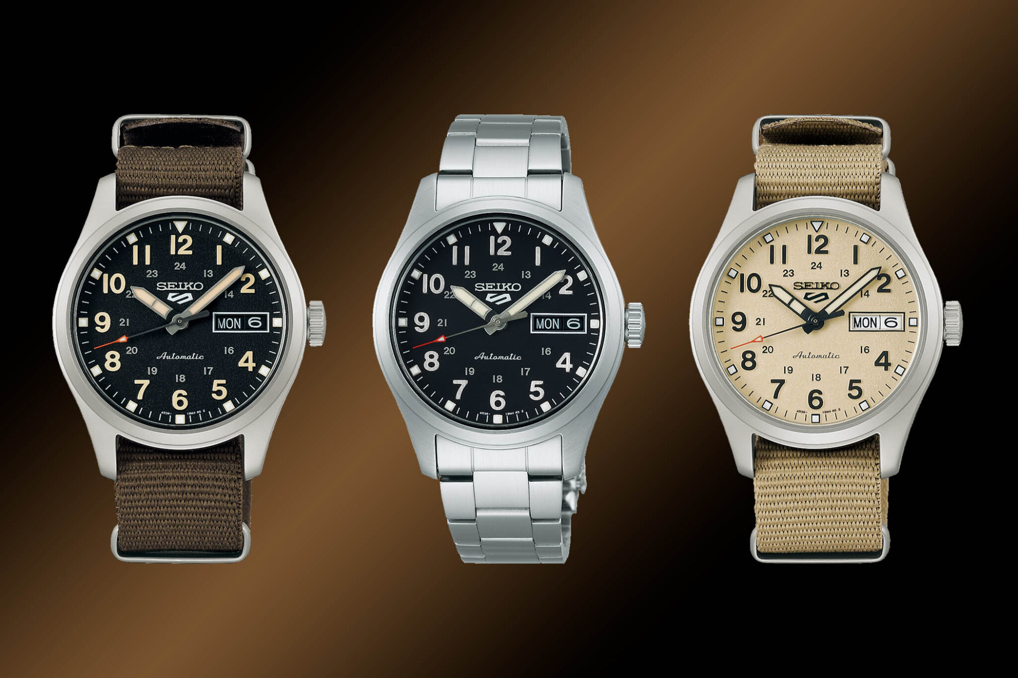 Introducing The New 36mm Seiko 5 Sports Mid-Field Collection