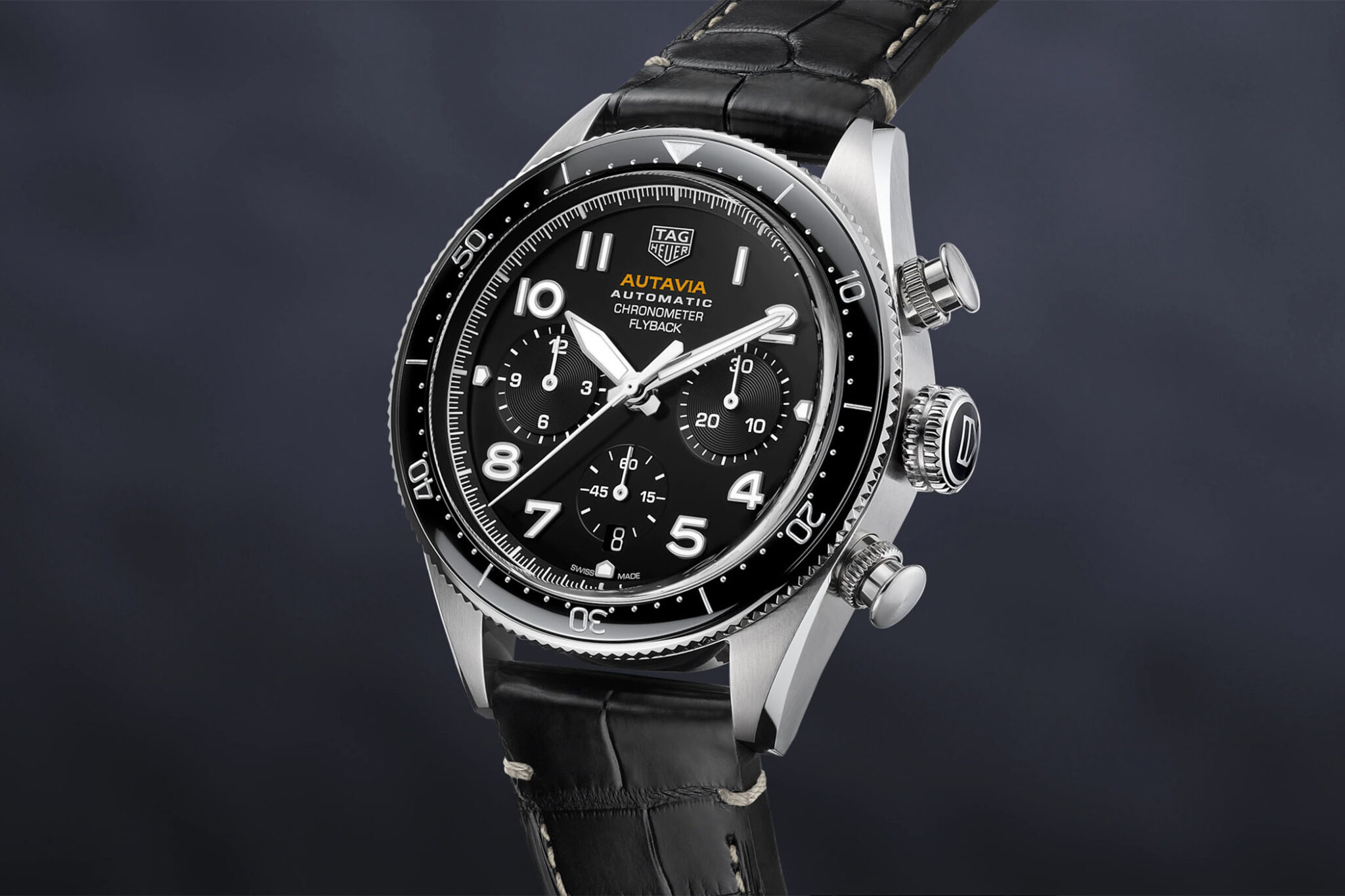 Introducing - The silently released black dial TAG Heuer Autavia