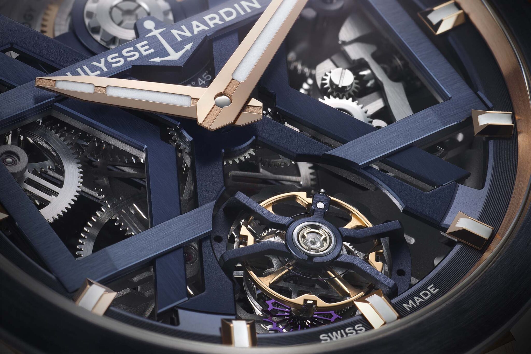 Introducing Ulysse Nardin Blast Tourbillon in Blue and Gold