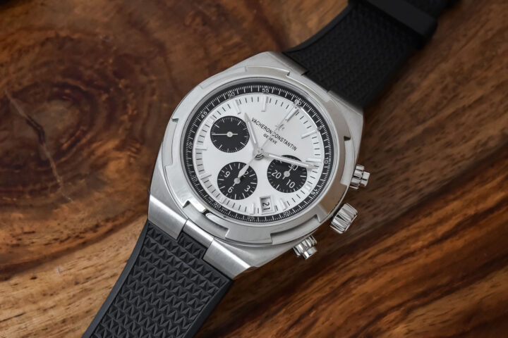 Up-Close with the Vacheron Constantin Overseas Chronograph Panda Dial