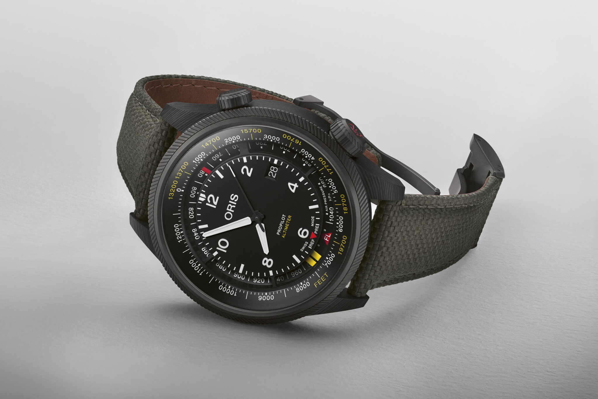 Introducing The New Oris ProPilot Altimeter Carbon Composite