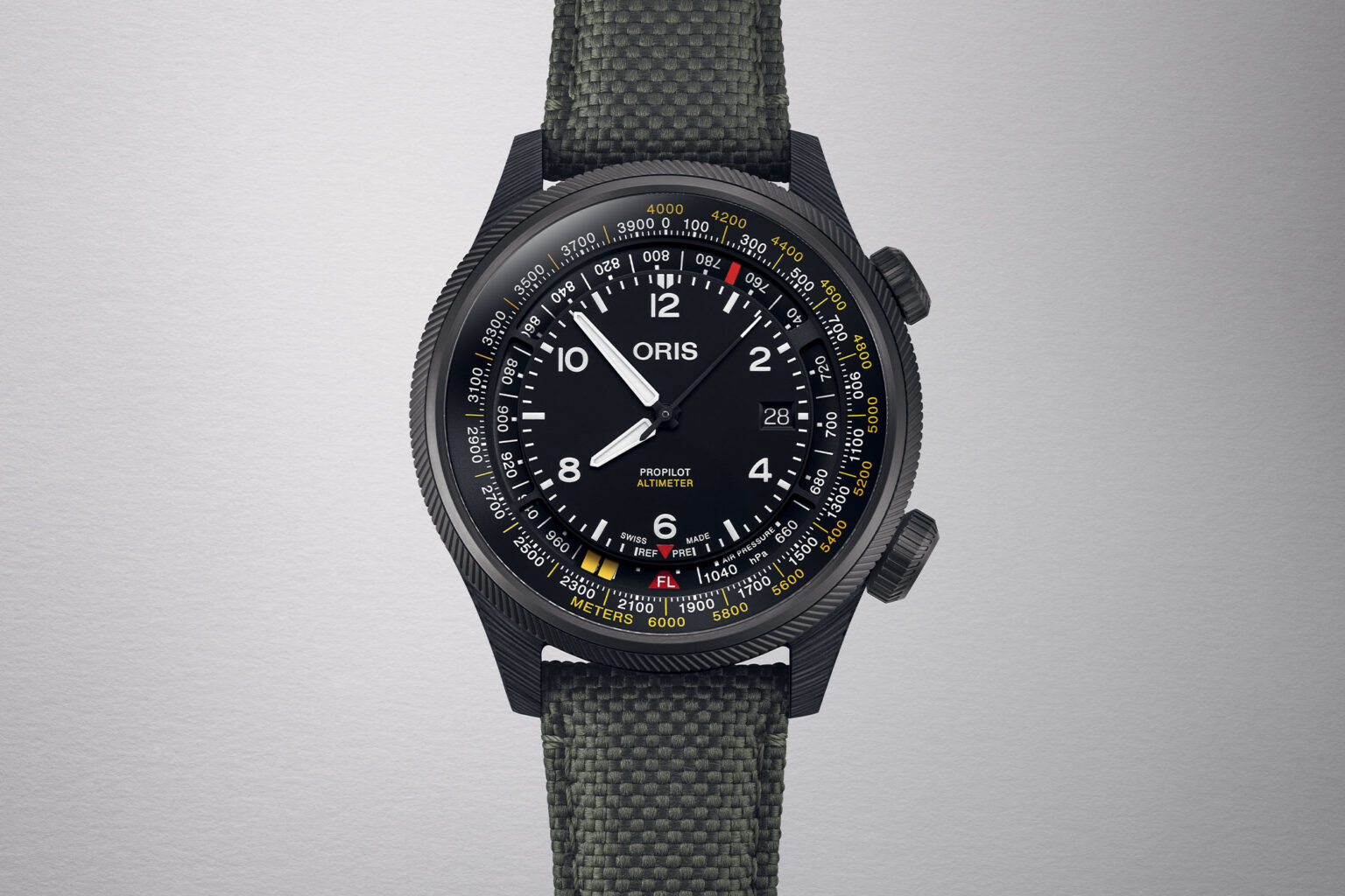Introducing The New Oris ProPilot Altimeter Carbon Composite