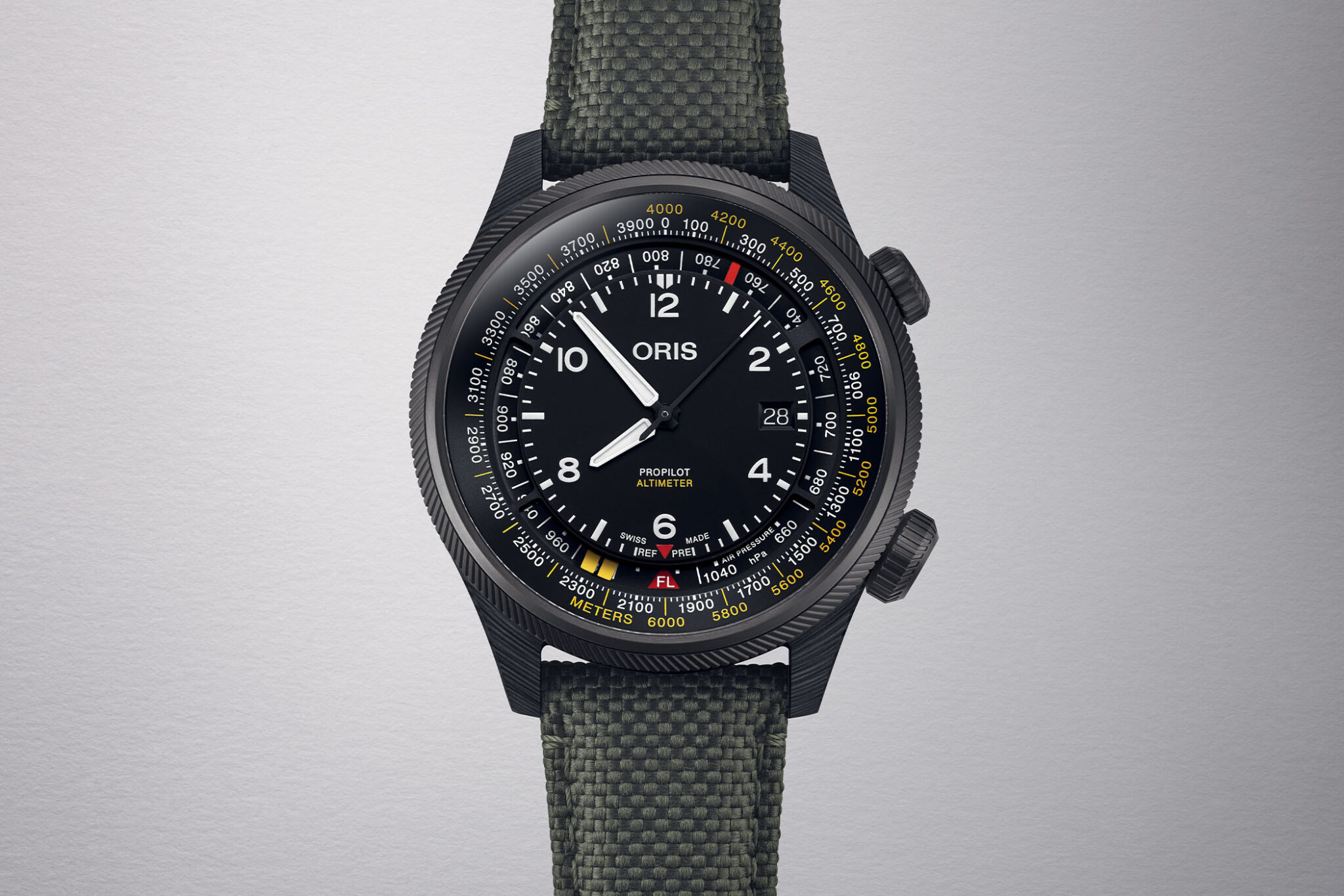 Introducing The New Oris ProPilot Altimeter Carbon Composite