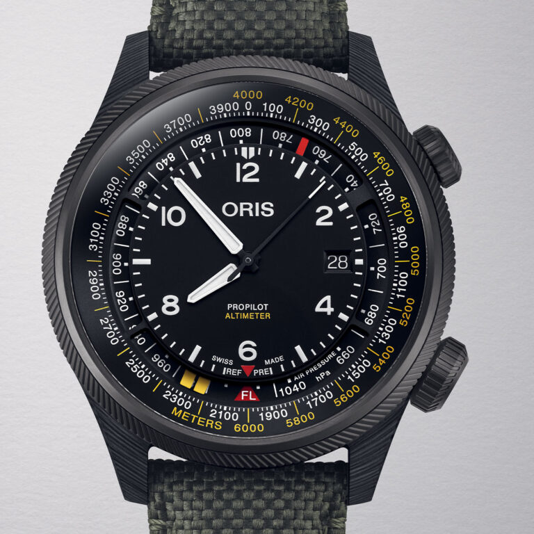 Introducing The New Oris ProPilot Altimeter Carbon Composite