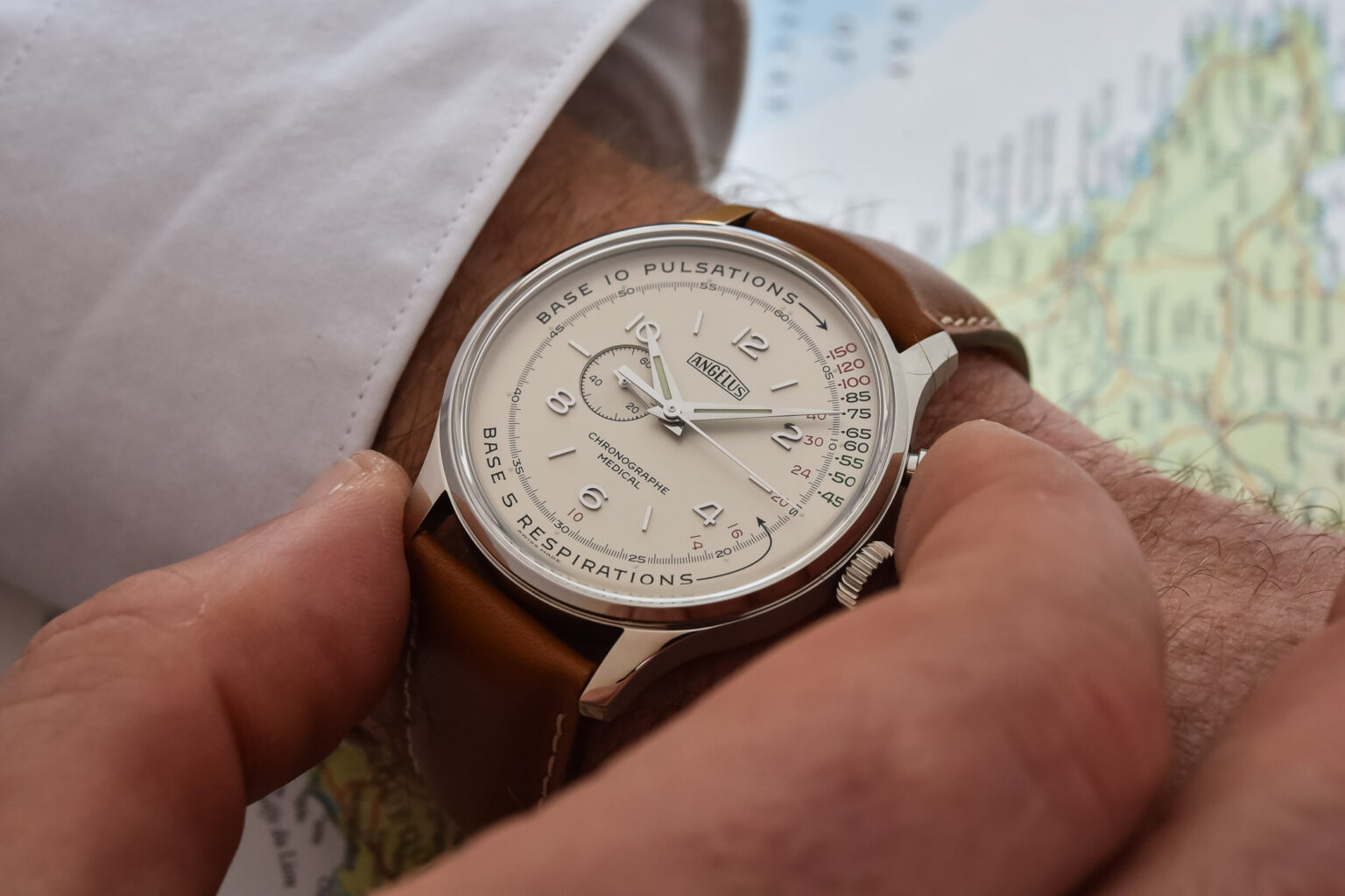 Hands-On: The Angelus x Massena LAB Chronographe Medical With Stunning ...