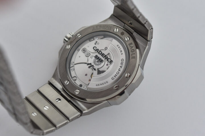 Hands-On: Chopard Alpine Eagle Cadence 8HF Titanium Black Dial