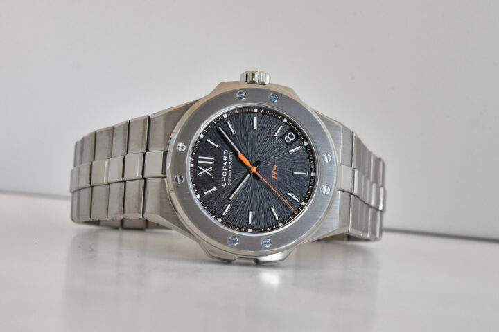 Hands-On: Chopard Alpine Eagle Cadence 8HF Titanium Black Dial