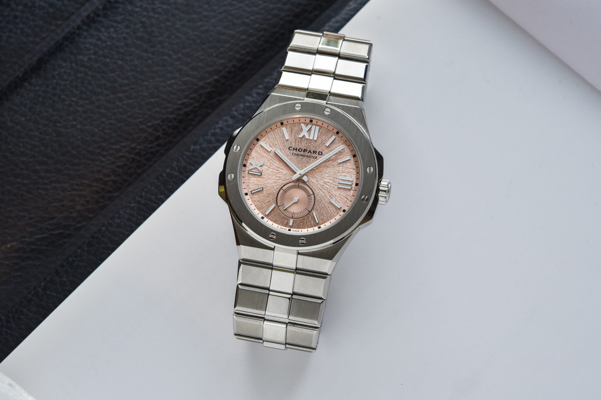 Hands-on: The New Salmon Dial Chopard Alpine Eagle XPS