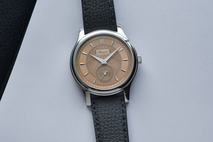 Hands-On: The Handsome 36mm Salmon Chopard L.U.C 1860 In Steel