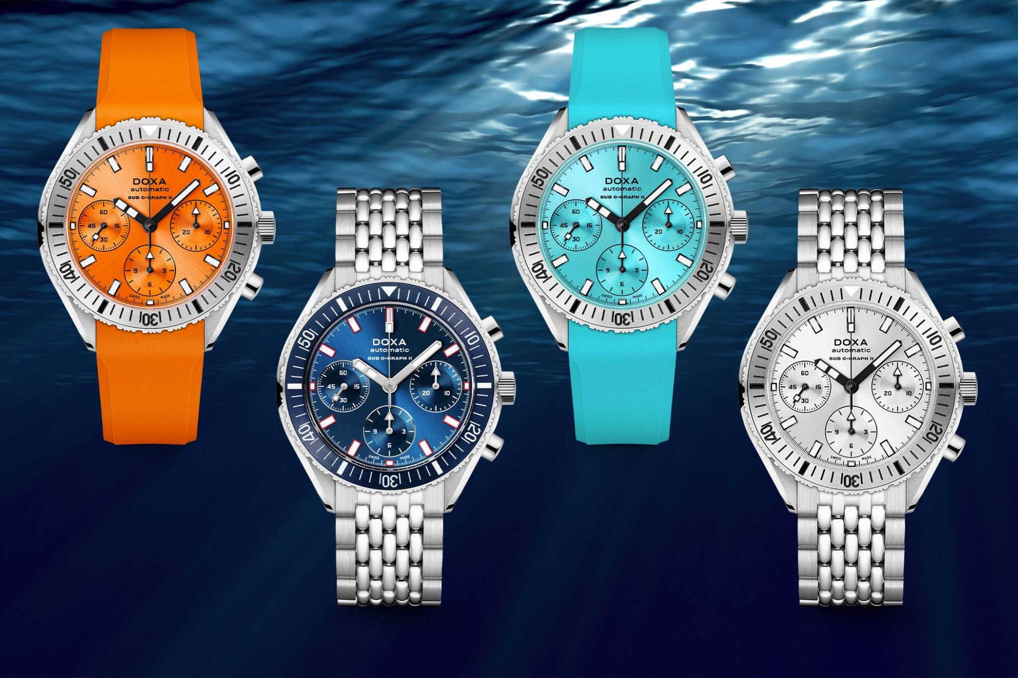 Introducing: The Redesigned & Smaller Doxa SUB 200 C-Graph II