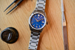 Hands-On: The New Grand Seiko Titanium Lake Suwa SLGA019