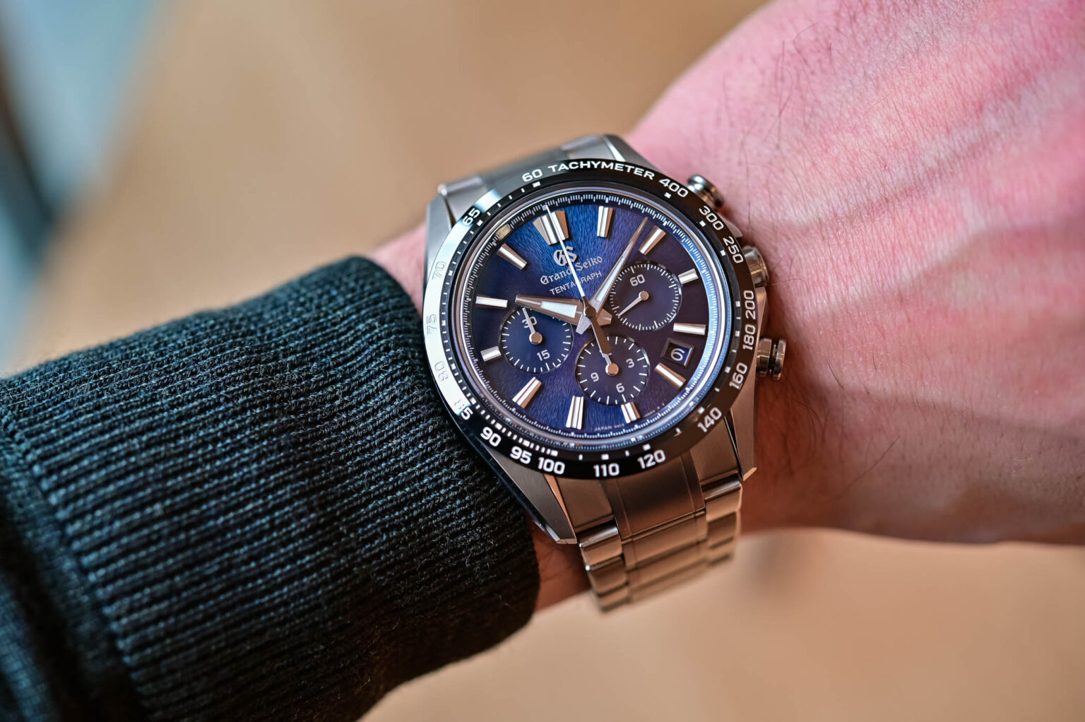 Hands-On: Grand Seiko's First Mechanical Chronograph, the Tentagraph ...