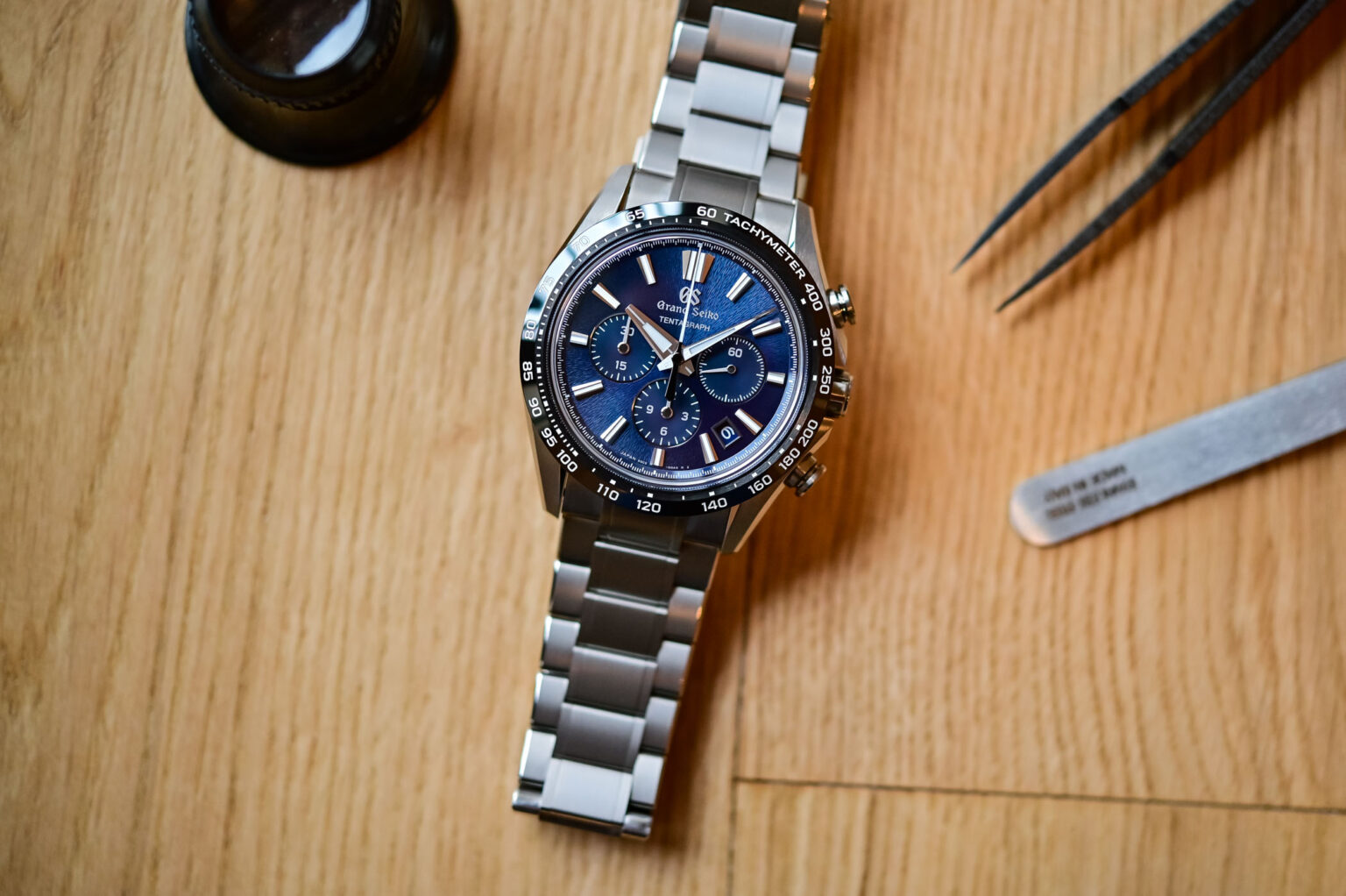 Hands-On: Grand Seiko's First Mechanical Chronograph, the Tentagraph ...