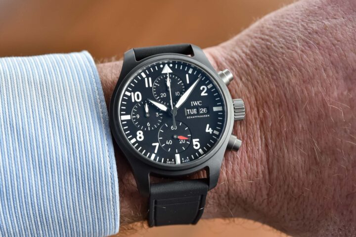 Hands-On: The New IWC Pilot Chronograph 41 TOP GUN Black and Oceana