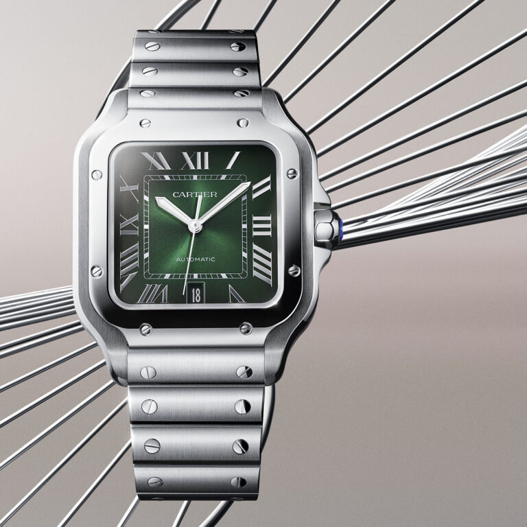 Introducing the Smoky Green Santos De Cartier MM & LM Models