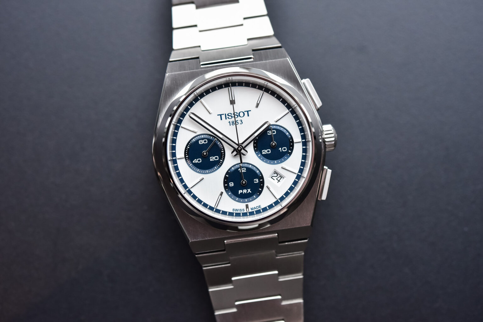 Hands-On: The Blue Panda Tissot PRX Automatic Chronograph