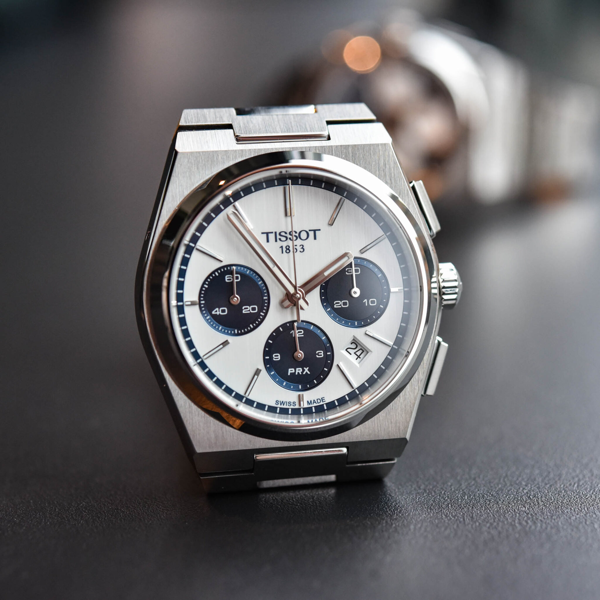 Hands-On: The Blue Panda Tissot PRX Automatic Chronograph
