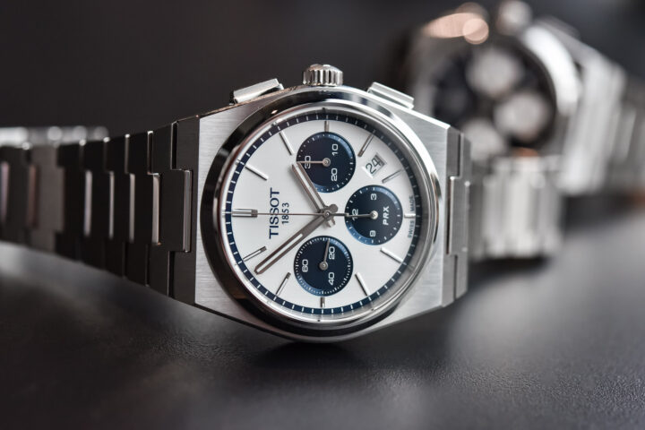 Hands-On: The Blue Panda Tissot PRX Automatic Chronograph