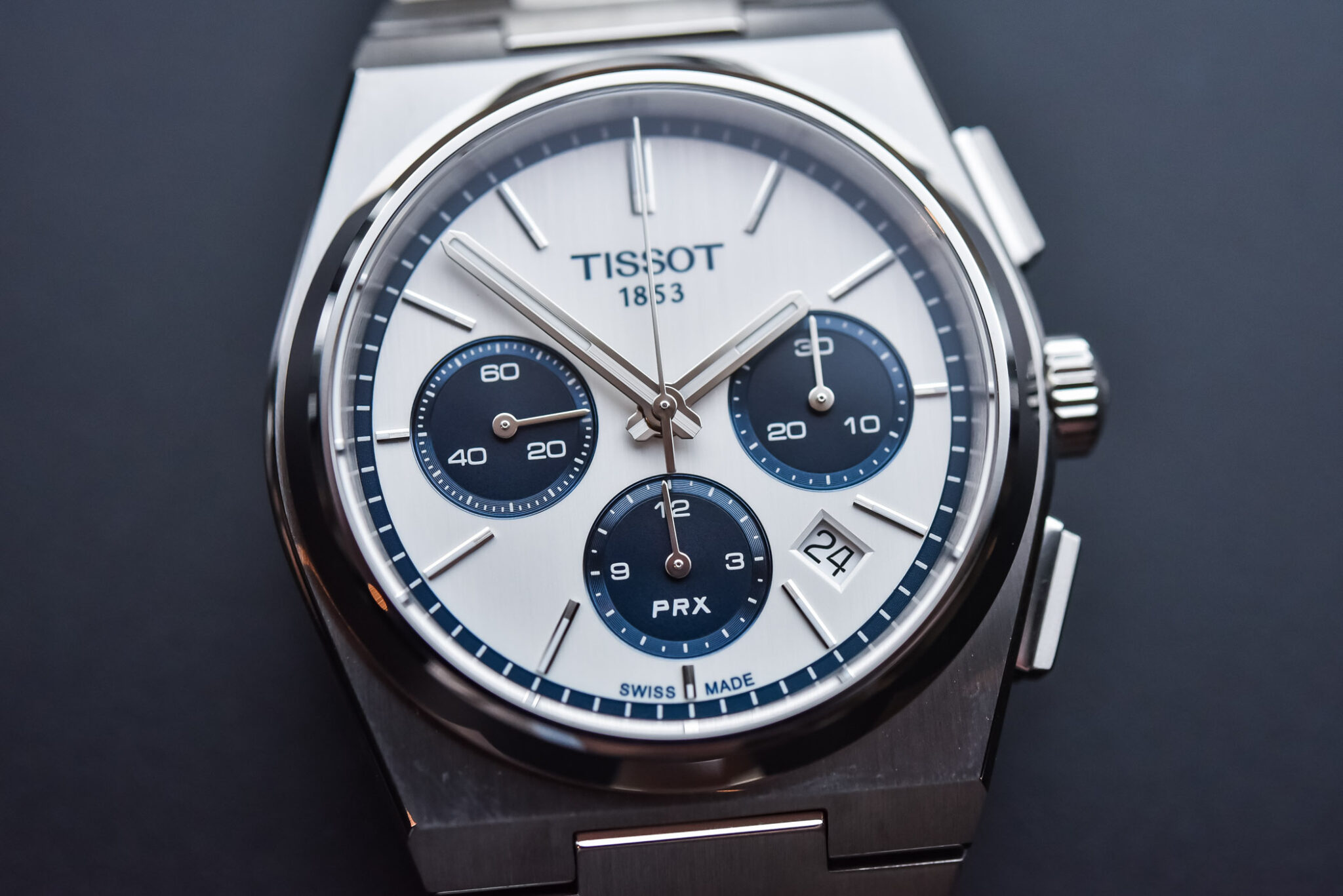 Hands-On: The Blue Panda Tissot PRX Automatic Chronograph