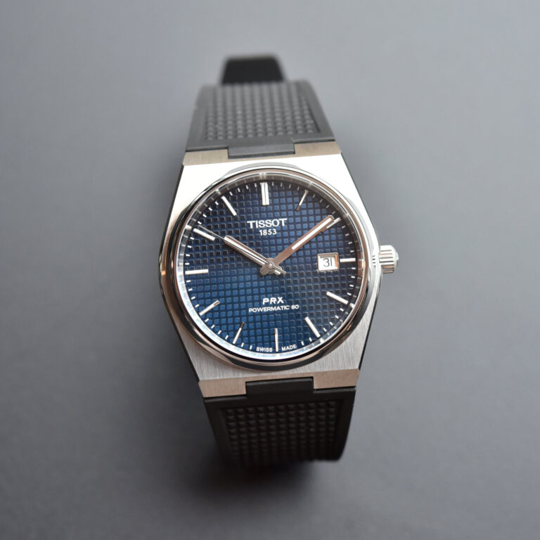 Hands-On With The Official Rubber Straps For The Tissot PRX Powermatic 80