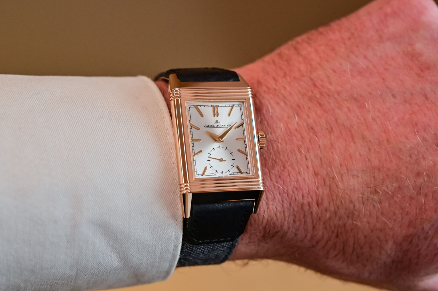 Hands-On: The New, Slimmer Jaeger-LeCoultre Reverso Tribute Small Seconds