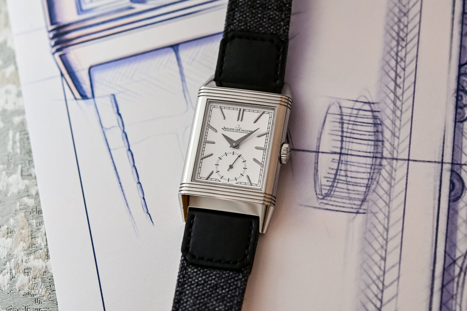 Hands-On: The New, Slimmer Jaeger-LeCoultre Reverso Tribute Small Seconds