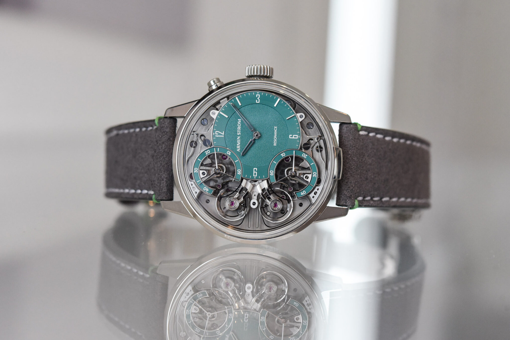 Hands-On: The New Green Armin Strom Mirrored Force Resonance