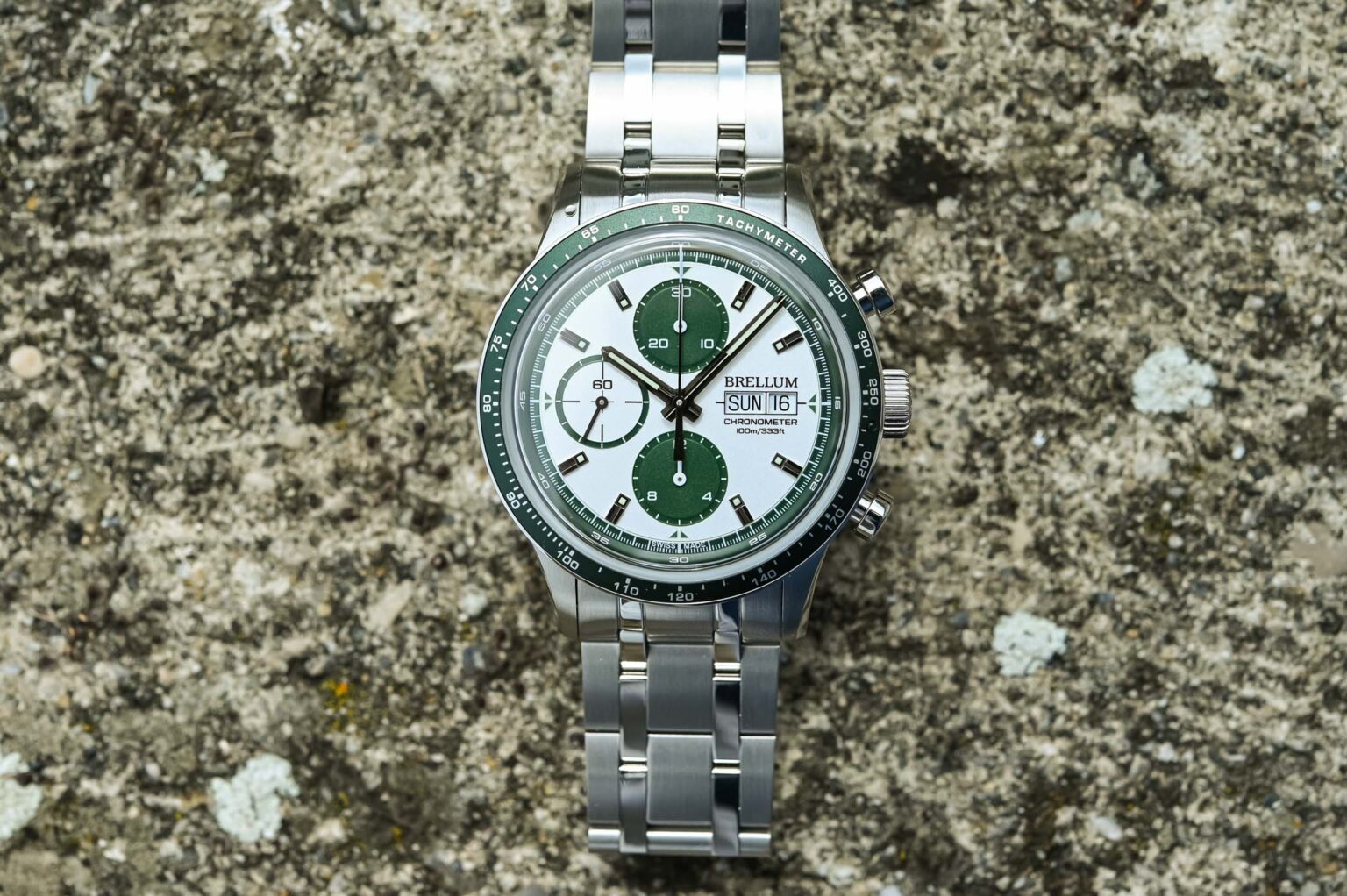 Introducing The Brellum Pandial LE.4 DD Emerald Green Chronometer