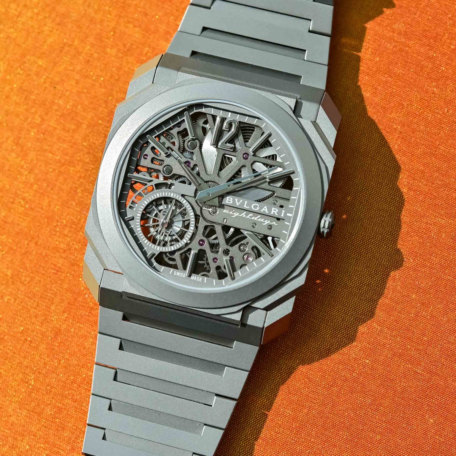 Hands-On: The New Titanium Bulgari Octo Finissimo Skeleton 8 Days