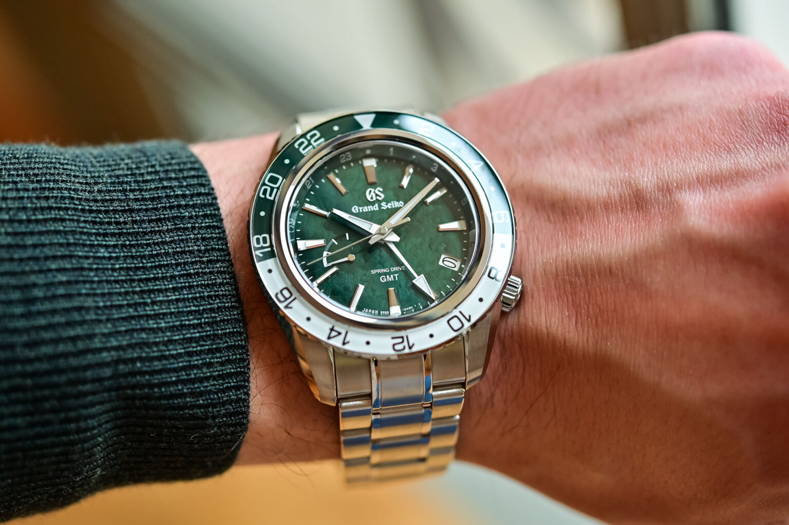 Hands-On With The Grand Seiko Spring Drive GMT Hotaka Peaks SBGE295