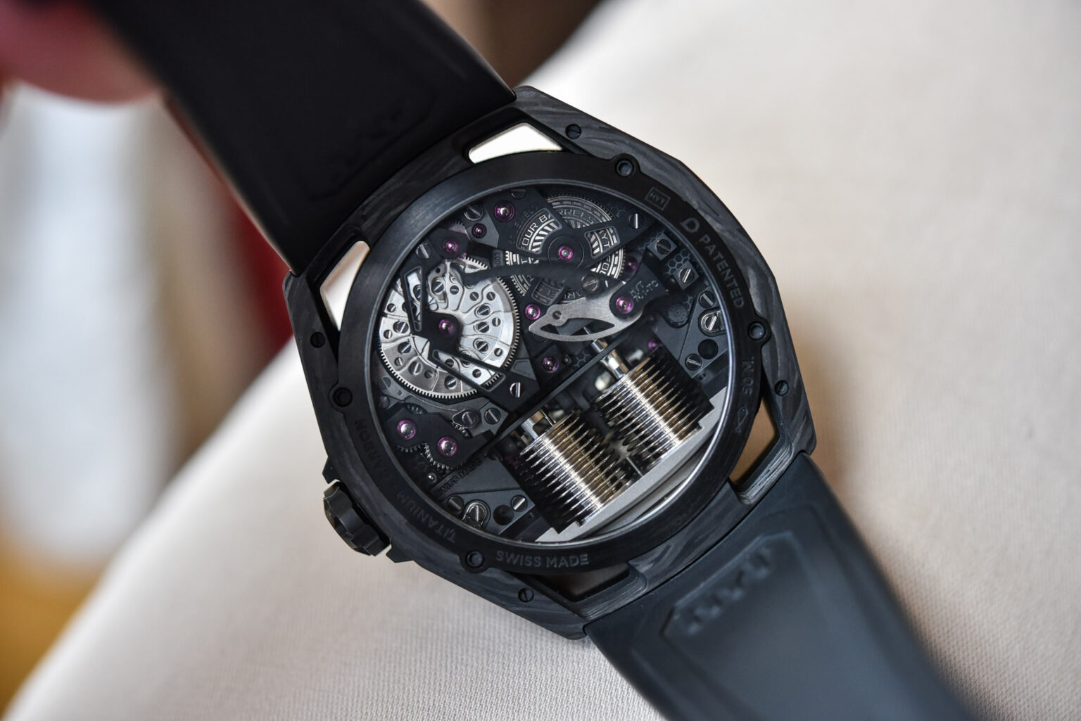 Hands-On With The Impressive HYT Conical Tourbillon