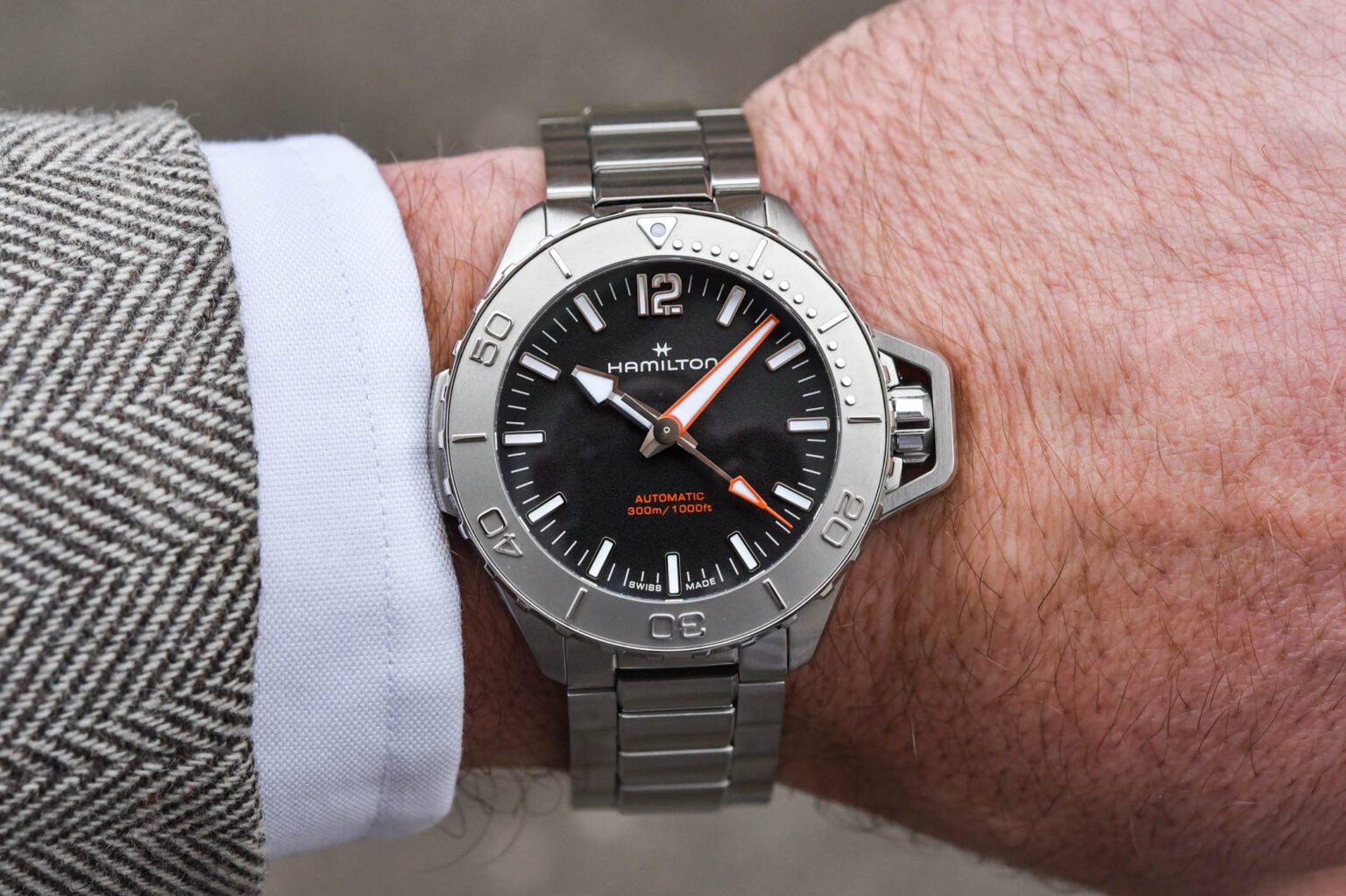 Introducing The Hamilton Khaki Navy Frogman 41mm (Live Pics & Price)