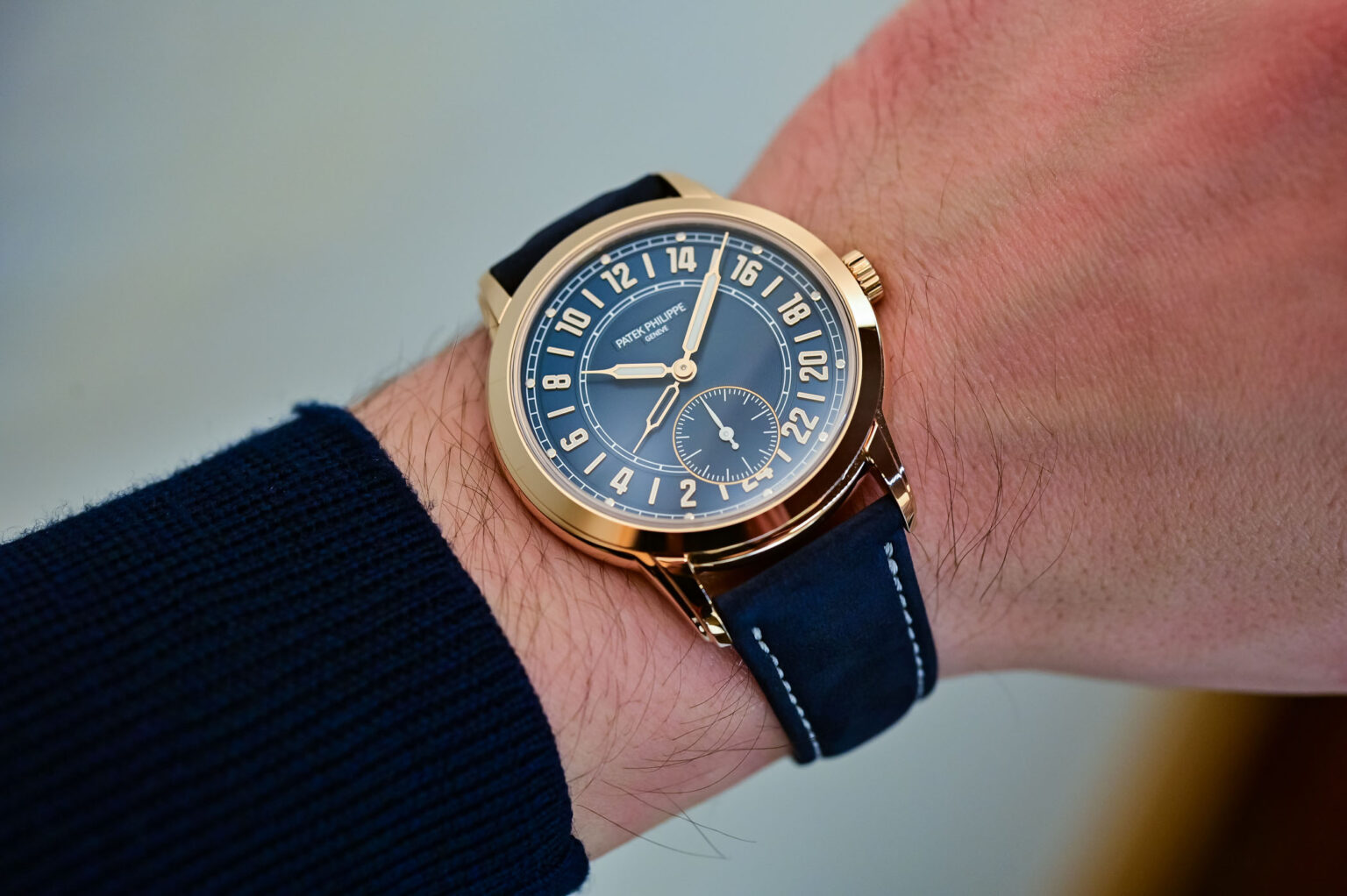 Hands-On: The Patek Philippe Calatrava 24-Hour Travel Time 5224R