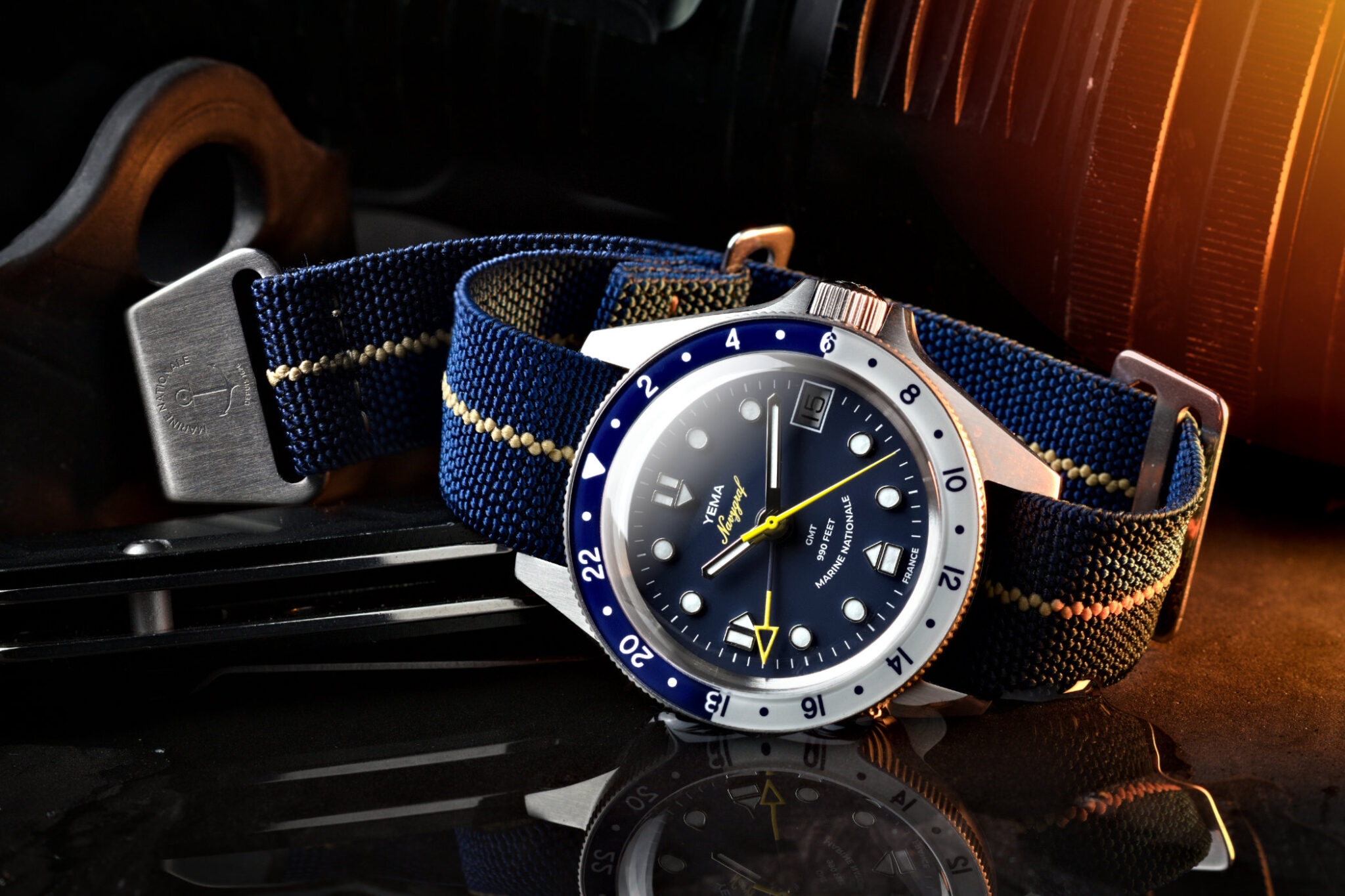 Introducing: A New Edition Of The Yema Navygraf Marine Nationale GMT