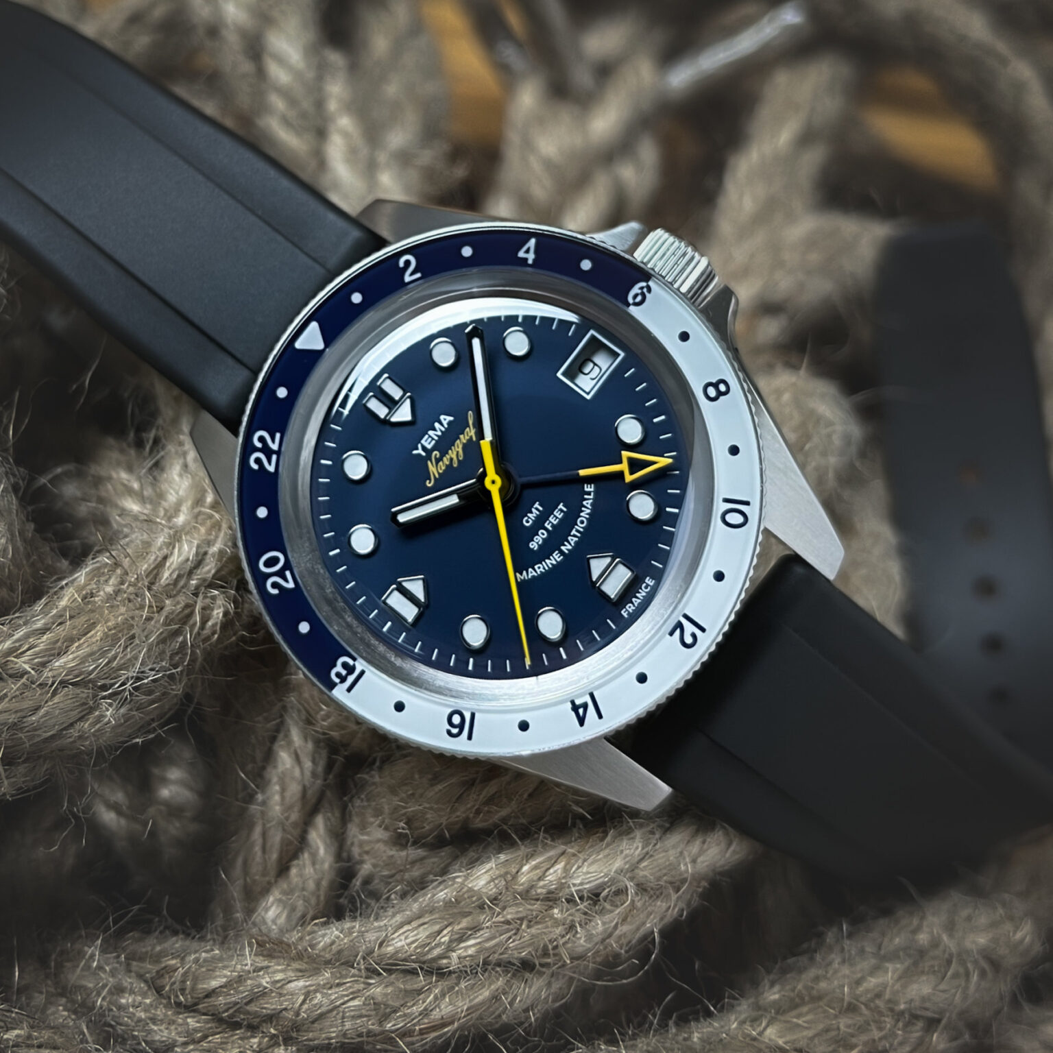 Introducing: A New Edition Of The Yema Navygraf Marine Nationale GMT